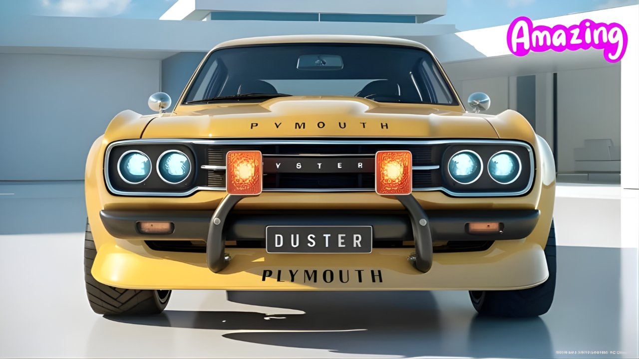 2026 Plymouth Duster Returns – Retro Muscle Design, Smart Technology ...